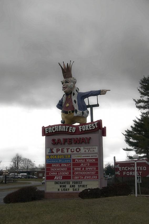 Baltimore Fishbowl | enchanted_forest_sign