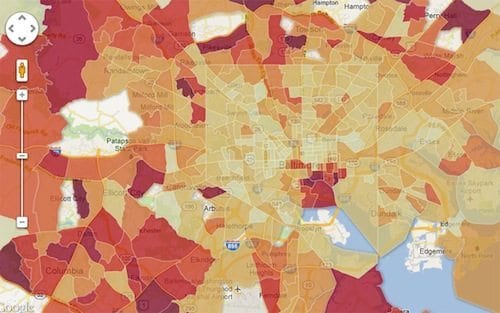 Baltimore Fishbowl | Rich Blocks, Poor Blocks in Baltimore
