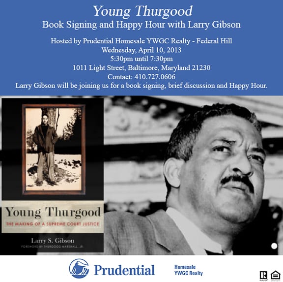 Baltimore Fishbowl | Meet "Young Thurgood" Author and UM Law Prof Larry ...