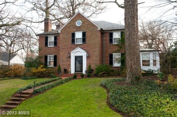 Baltimore Fishbowl | House of the Day: A Handsome Home in Homeland