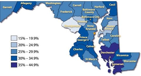 Baltimore Fishbowl | mapCounties