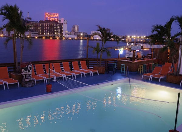 Baltimore Fishbowl | Harborview Tiki Barge