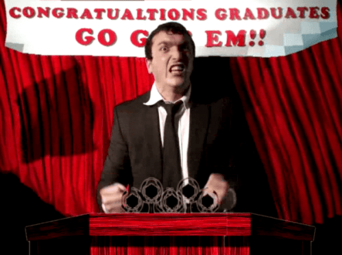 Robby Rackleff's Seriously Insane Commencement Speech