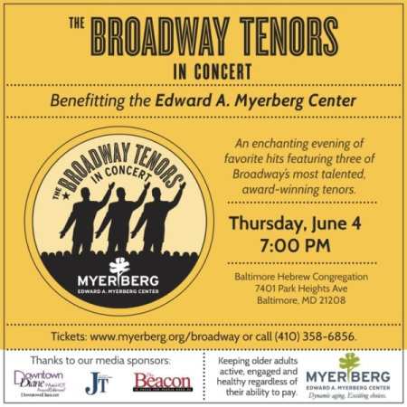 The Broadway Tenors: Three leading men.