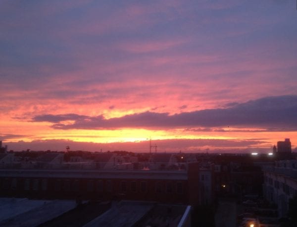 Baltimore Fishbowl | locust:sunset