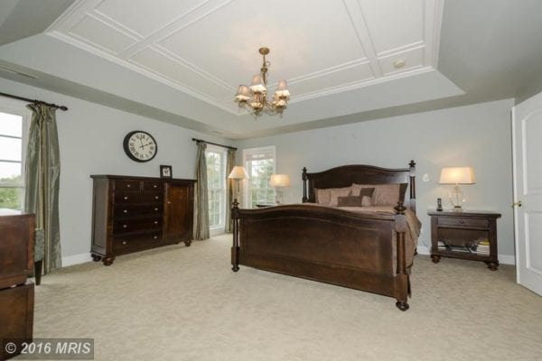 Coffered Ceiling Master Bedroom | Shelly Lighting