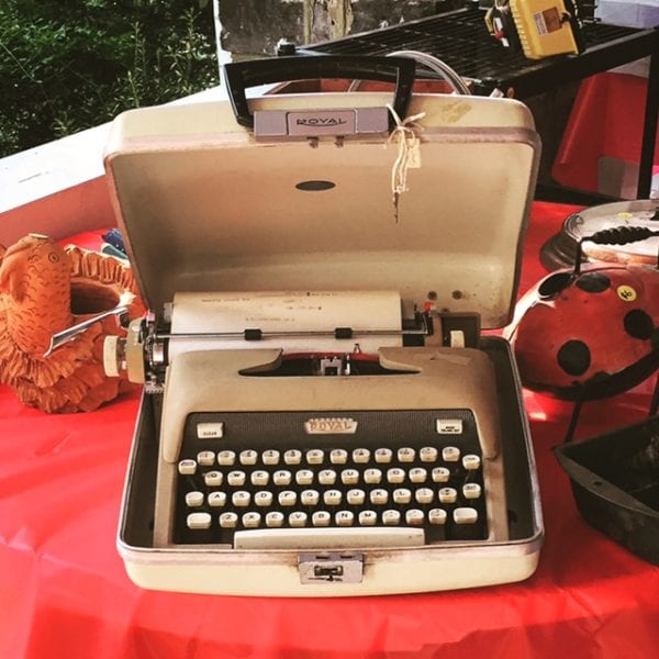 Baltimore Fishbowl | typewriter