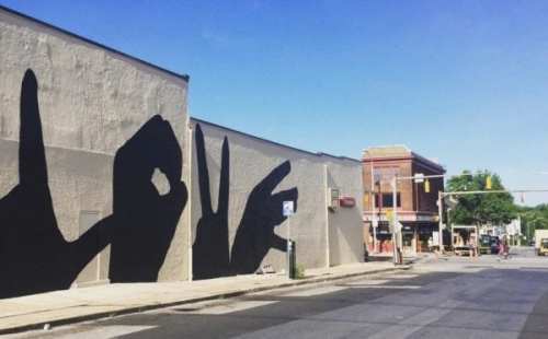 Baltimore Fishbowl | Baltimore Muralist Brings LOVE Project to Wall ...