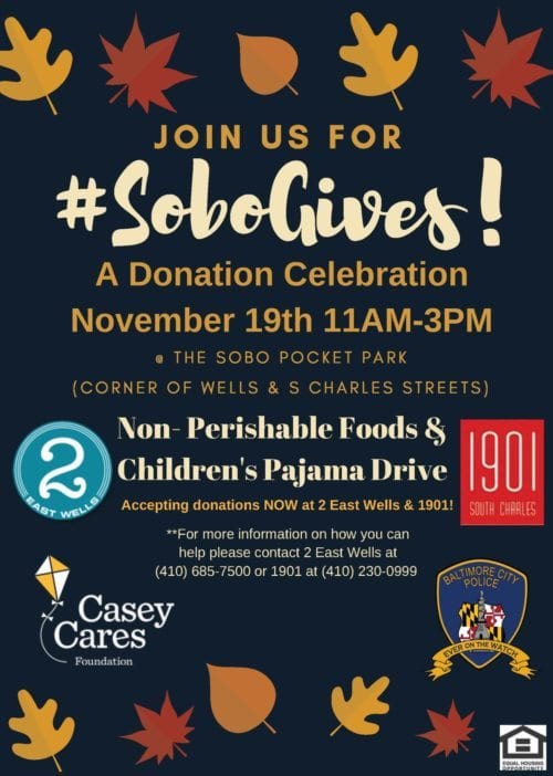 Baltimore Fishbowl | #SoBoGives - A Donation Celebration! NOW Accepting ...