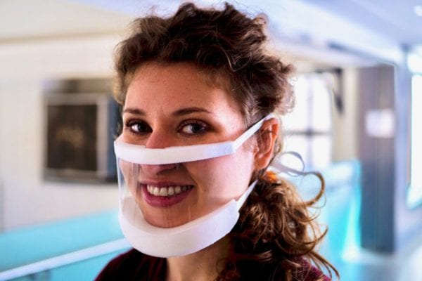 This startup is bringing a human face to surgical masks