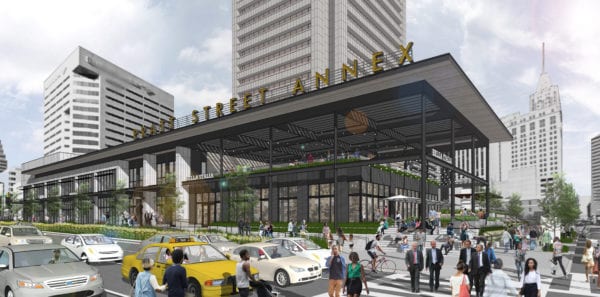 Two-story retail pavilion planned for Pratt Street