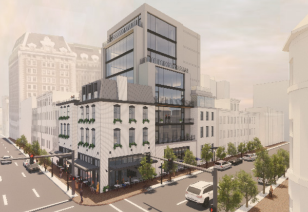 Designs unveiled for eight-story office building at Grand Central site