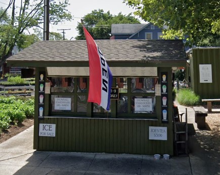 Baltimore Fishbowl | Walther Gardens snowball stand