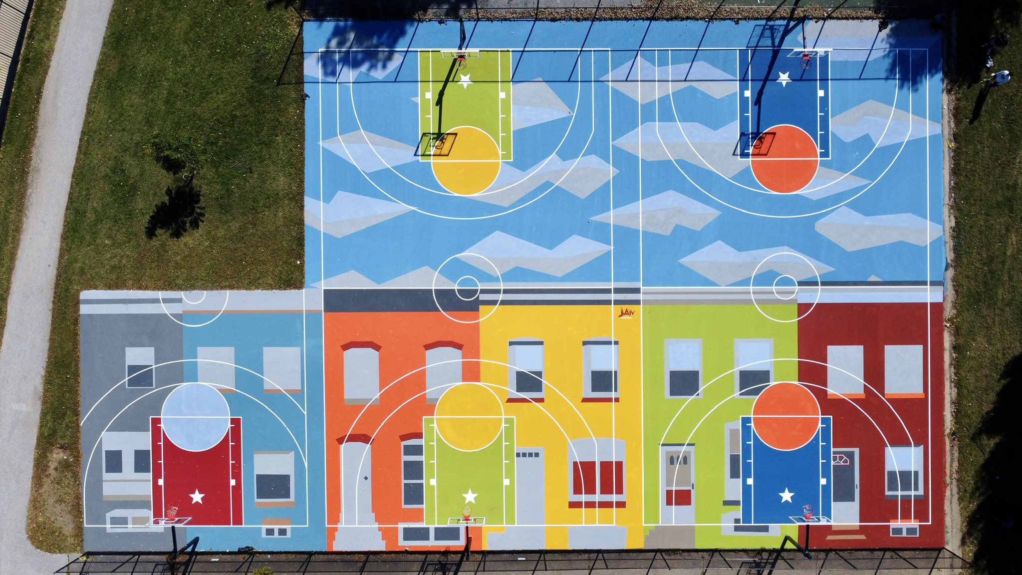 Baltimore Fishbowl | Patterson Park mural