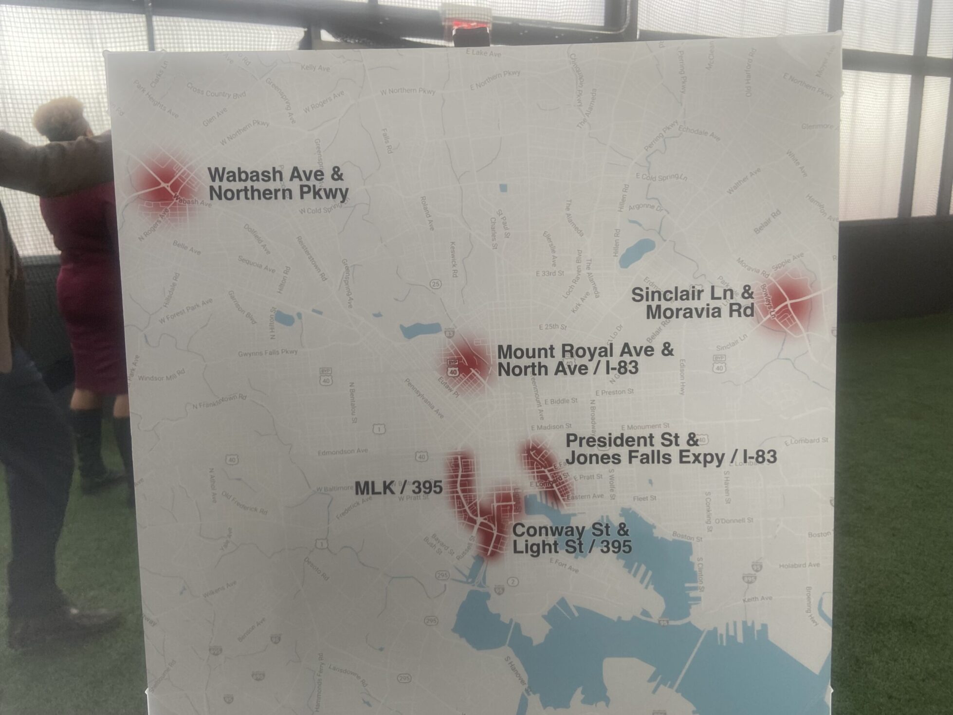 Baltimore Fishbowl | Squeegee map