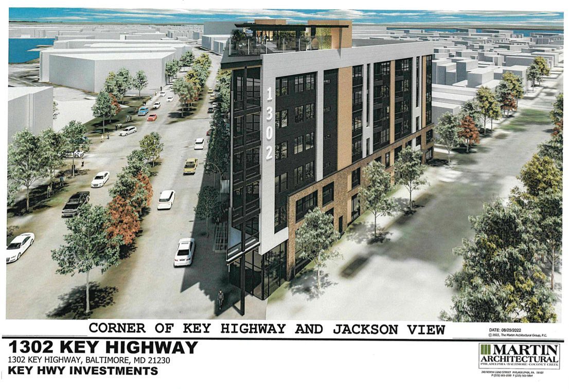 70-unit apartment building proposed for Key Highway
