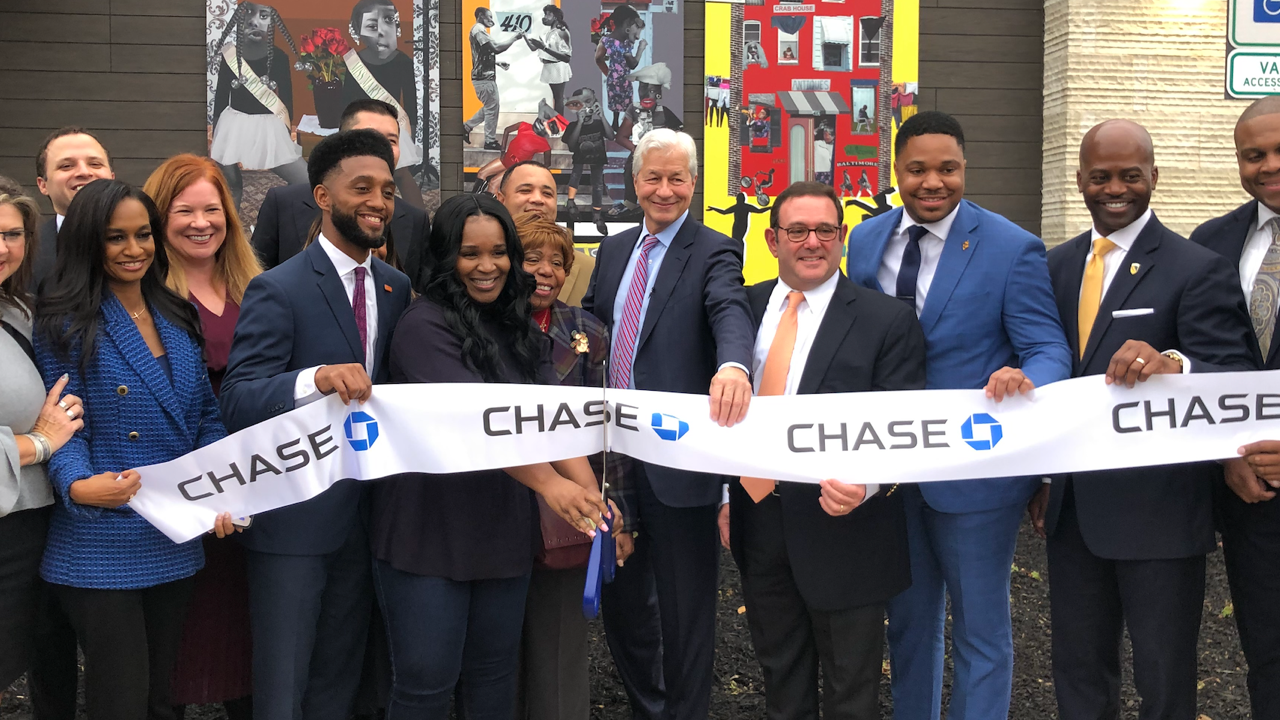JP Morgan Chase opens Baltimore's first 'community branch' at Mondawmin ...