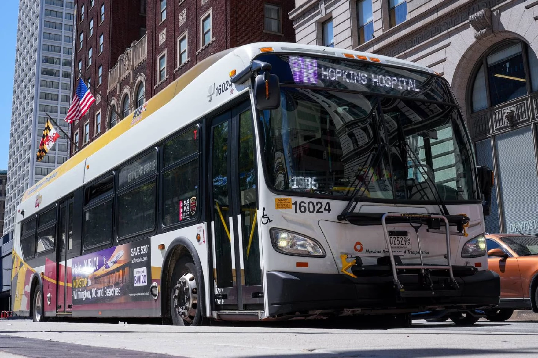 A new bus in town; Quick Link 40 is first step in Red Line launch