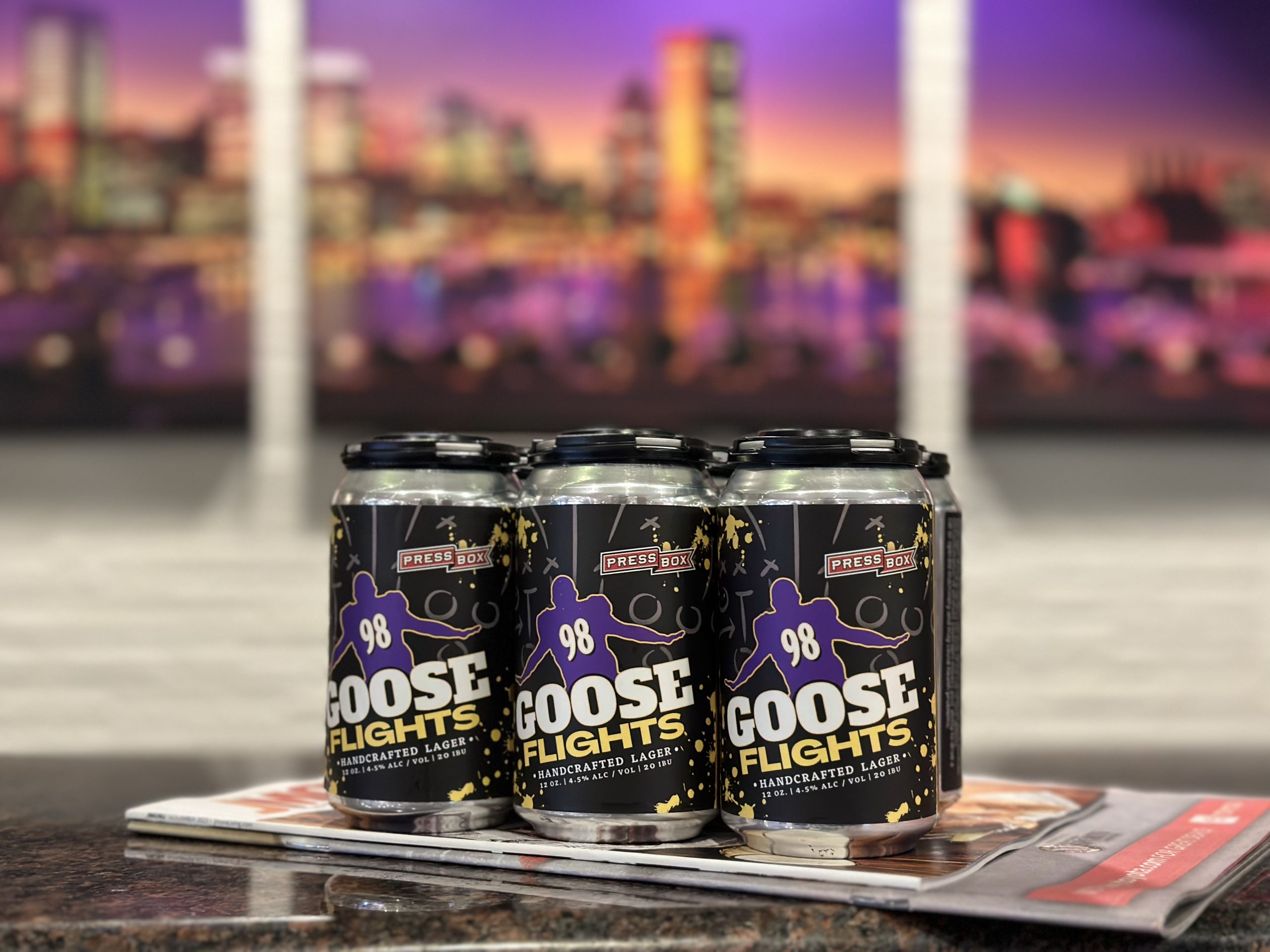 Goose Flights beer raises funds for medical transport, honors Tony Siragusa