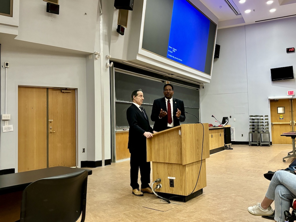 Raskin speech at University of Maryland disrupted by protesters