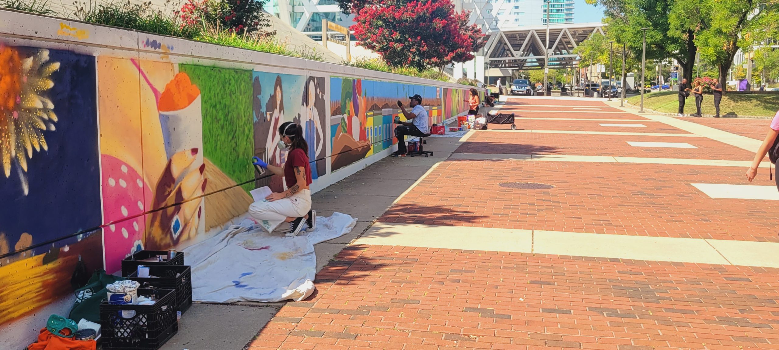 BRUSH Mural Fest bringing 10 new murals to downtown Baltimore