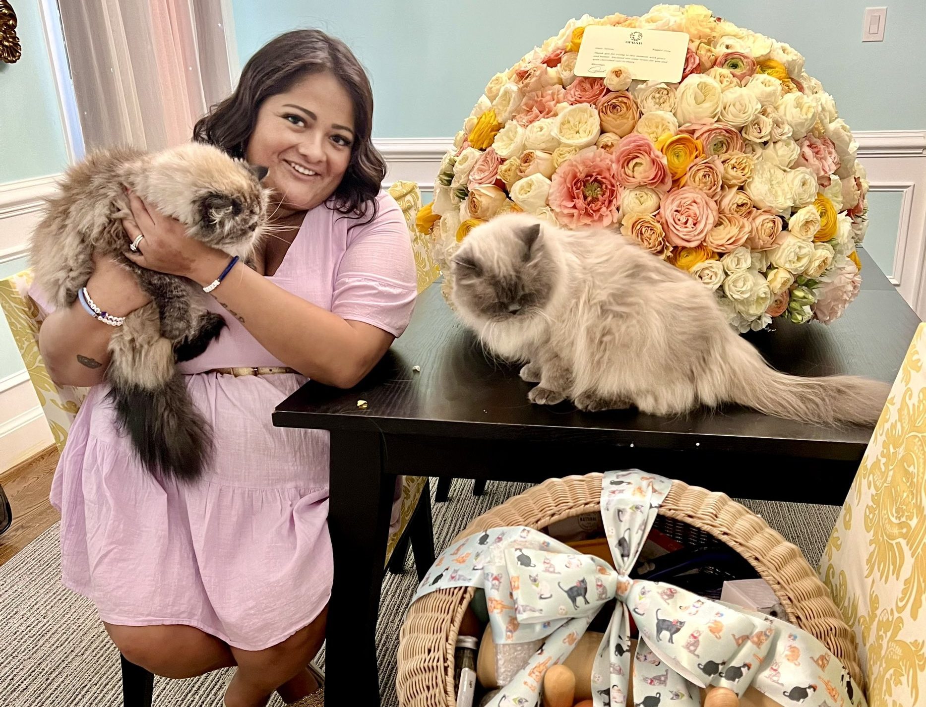 Baltimore Fishbowl | Del Teresa Woorman with her cats
