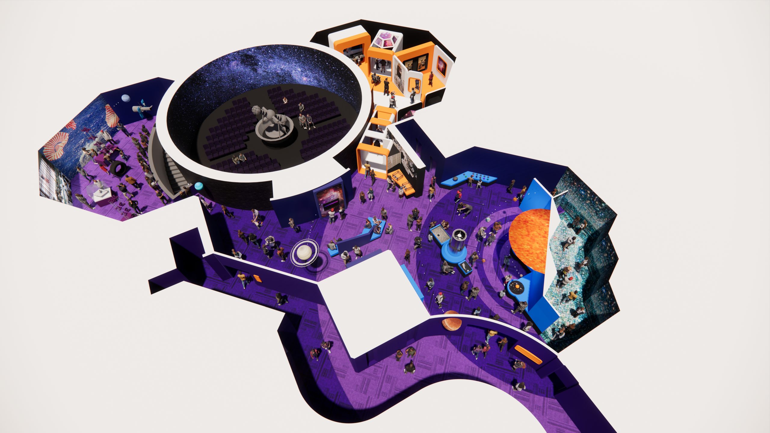 Baltimore Fishbowl | MSC - space exhibit 1