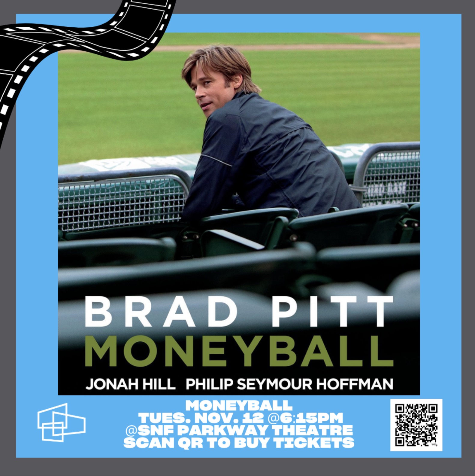Watch 'Moneyball' and chat with Orioles Assistant GM