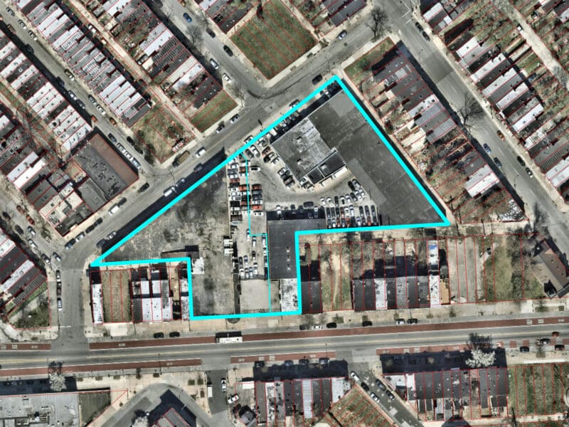 Baltimore Fishbowl | Greenwood's Towing site plan