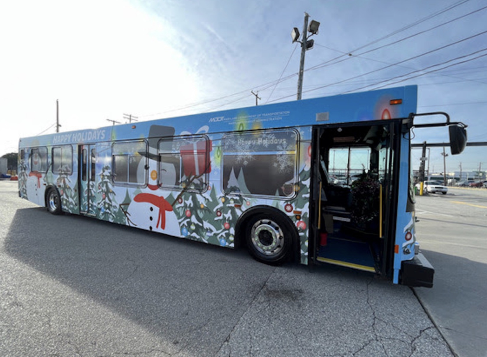 All aboard the MTA's free Holiday Bus