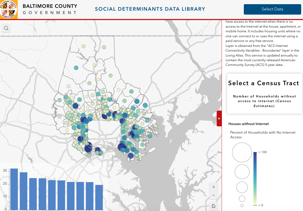 Baltimore Fishbowl | SDOH Map tool