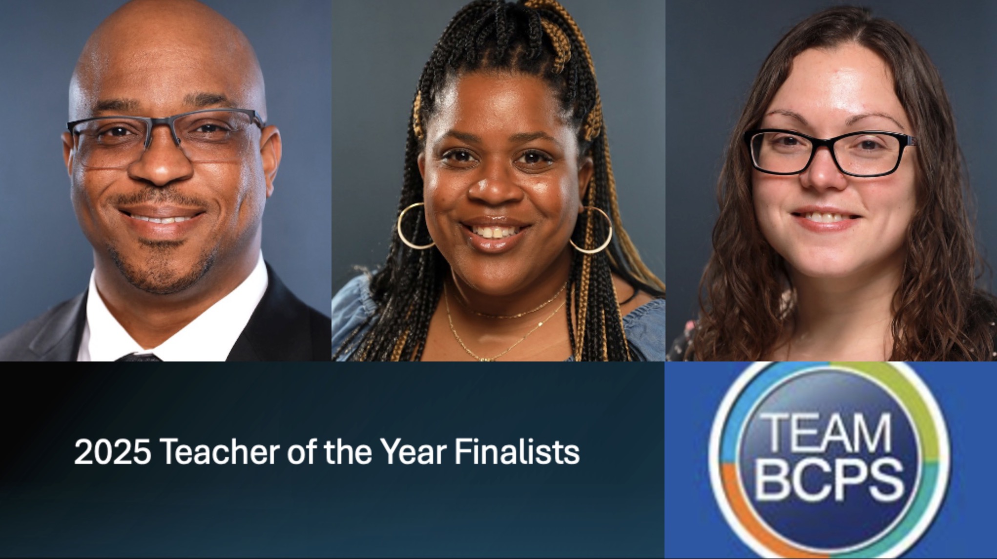 BCPS announces finalists for annual county-wide educator awards