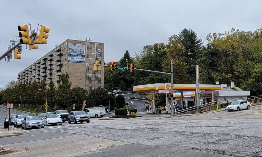 Baltimore Fishbowl | Intersection of Falls Road and Northern Parkway ...
