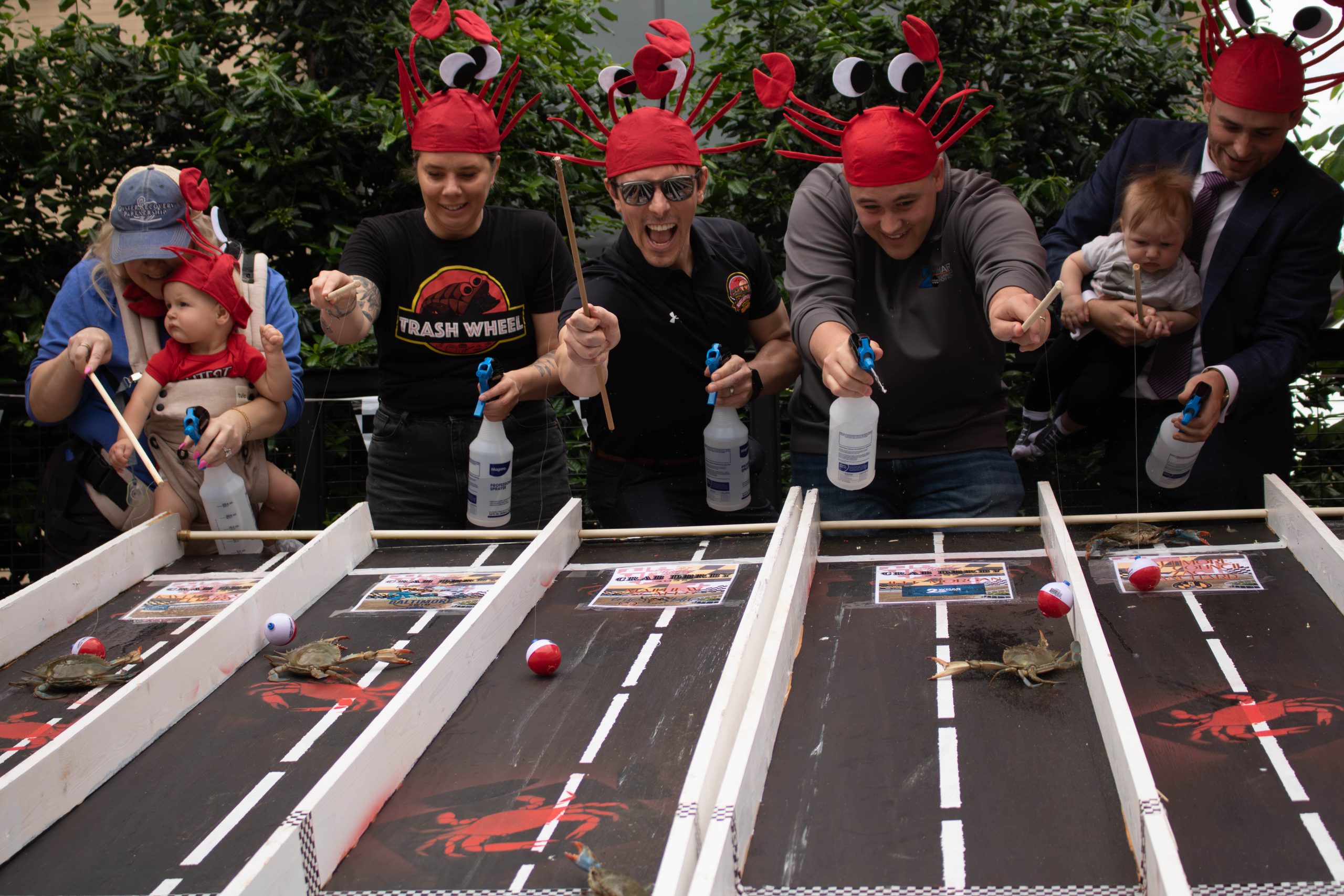 PHOTOS | Crustaceans scuttle to victory in Faidley's Crab Derby