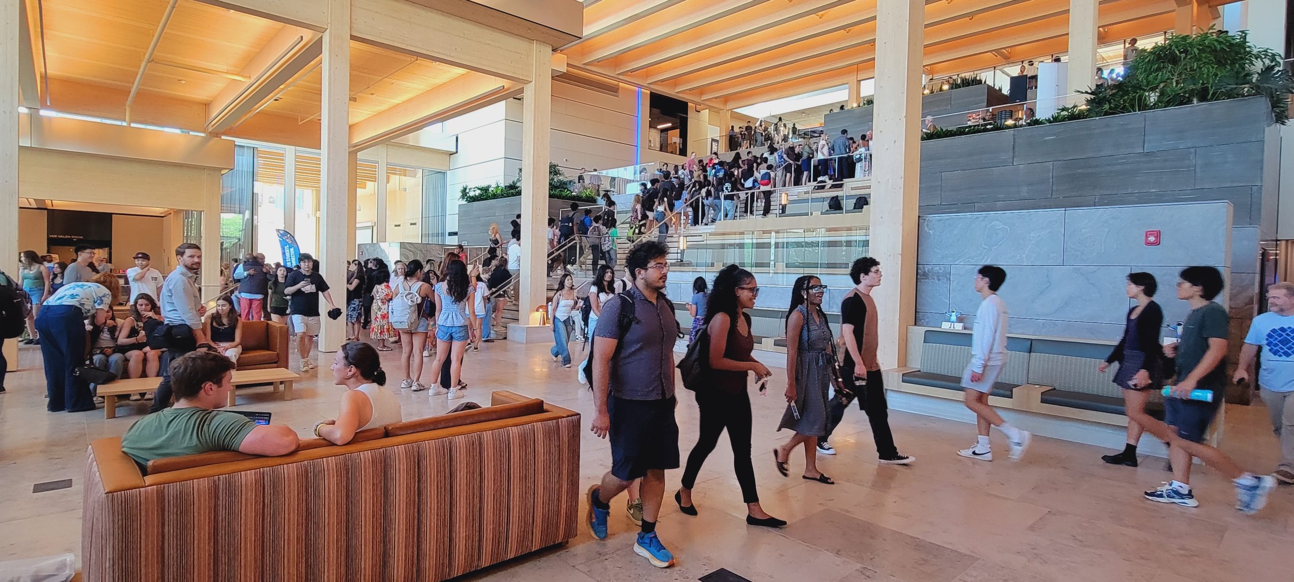 Hopkins students get first look at $250M Bloomberg Student Center
