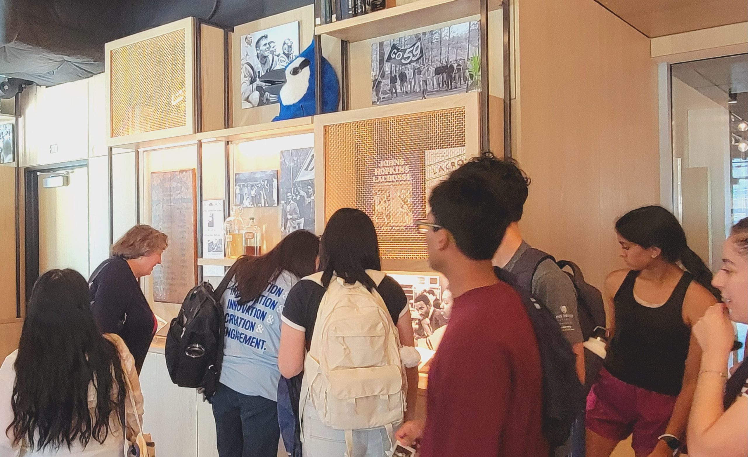 Baltimore Fishbowl | Mo's Place sports memorabilia wall