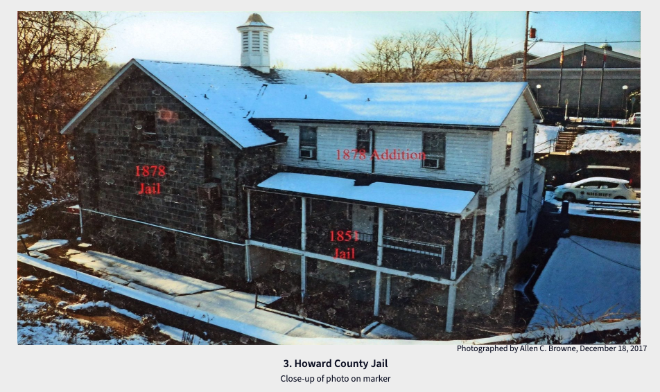 Baltimore Fishbowl | Ellicott City Jail, back view
