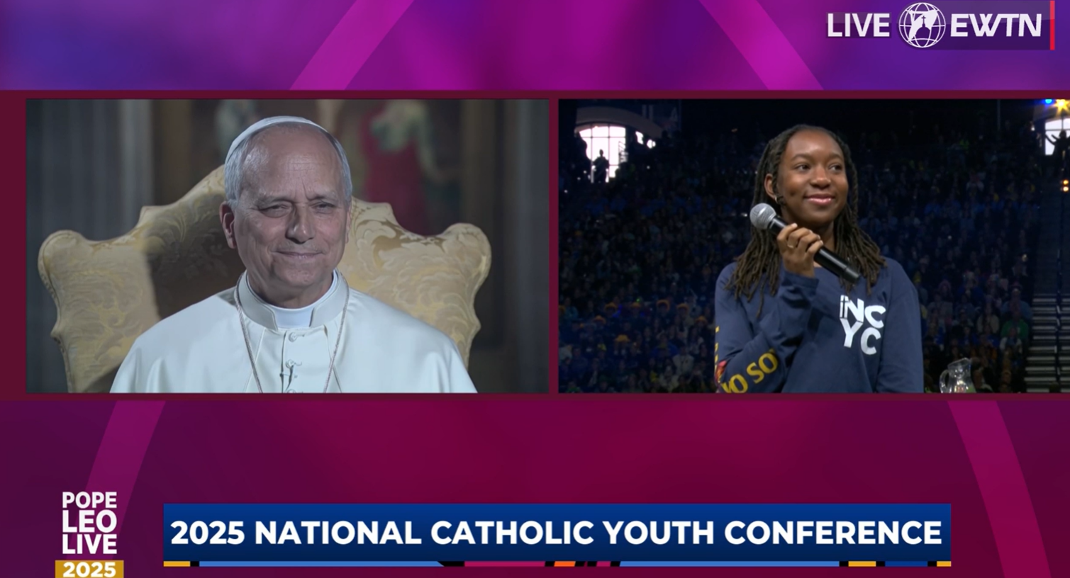 Baltimore Fishbowl | Mercy High School freshman questions Pope Leo XIV