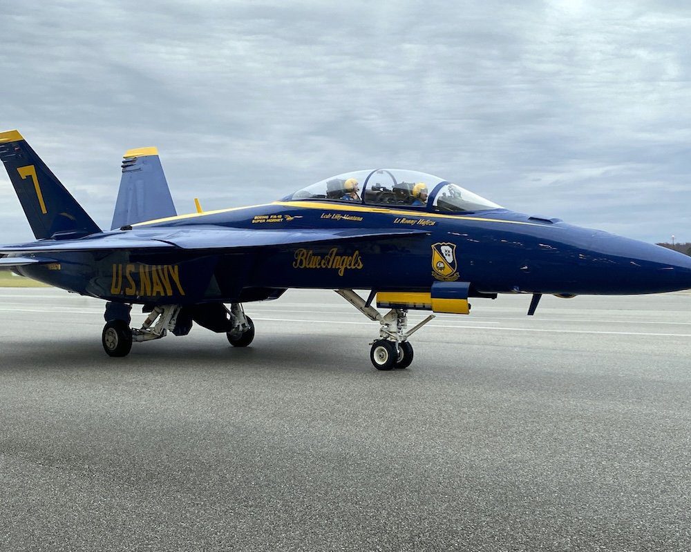 The Blue Angels Scheduled to Fly Over Baltimore This Summer