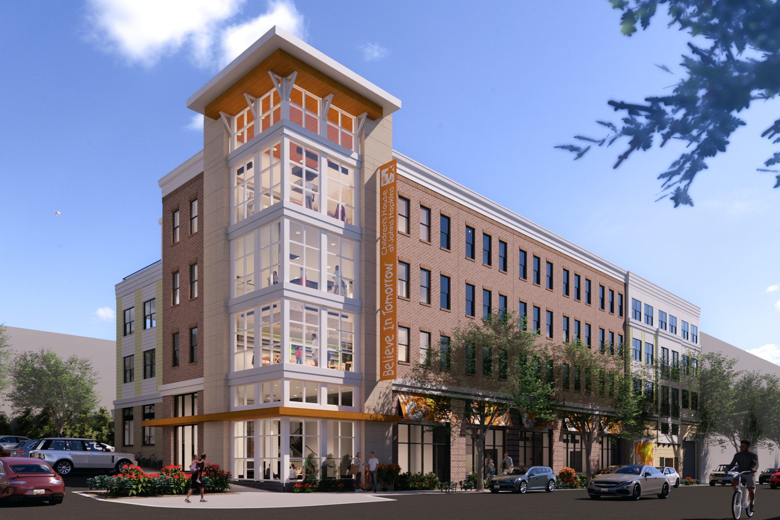 Baltimore Fishbowl | rendering Children's House at Johns Hopkins
